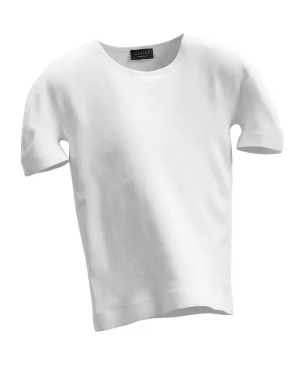 Gucci Seamless Stretch Nylon Jersey T-shirt - White