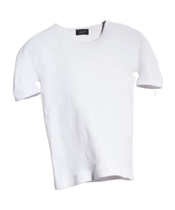 Gucci Seamless Stretch Nylon Jersey T-shirt - White