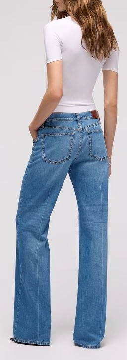 Gucci Bootcut Cotton Denim Pants With Horsebit Detail