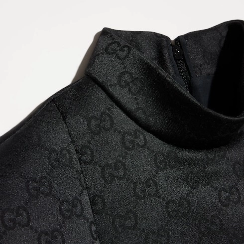 Gucci Gg Viscose Jacquard Dress