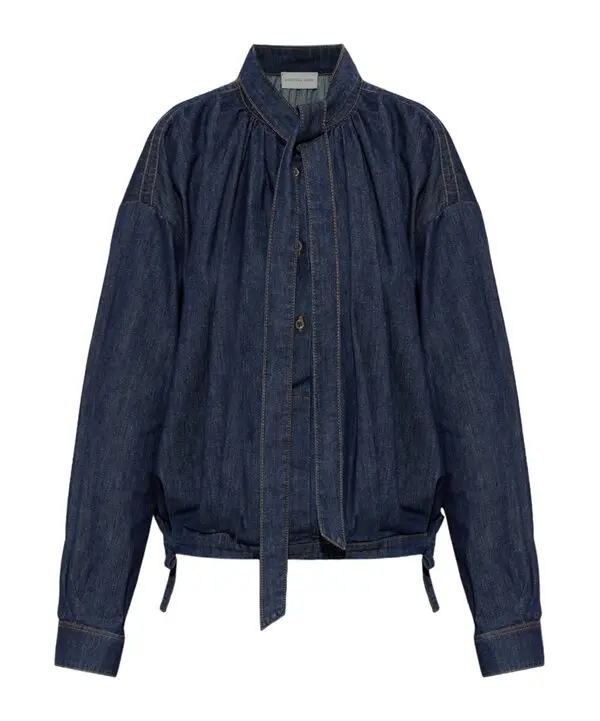 Dries Van Noten Long-sleeved Denim Shirt