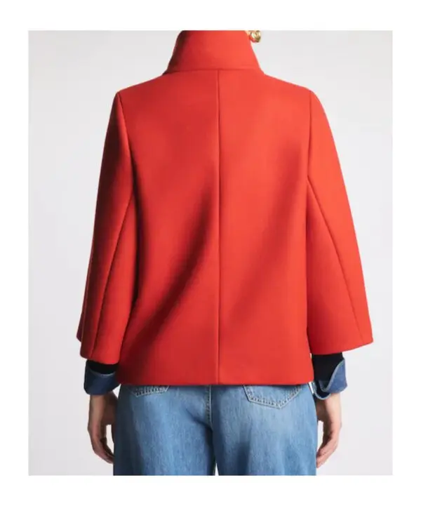 FAY Cape In Wool And Cashmere Fabric