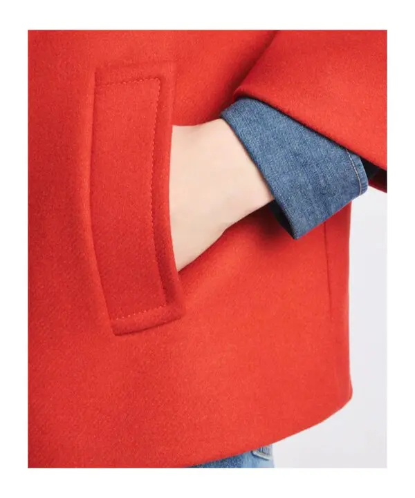 FAY Cape In Wool And Cashmere Fabric