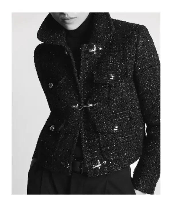 FAY 3 Ganci Jacket In Boucle Tweed