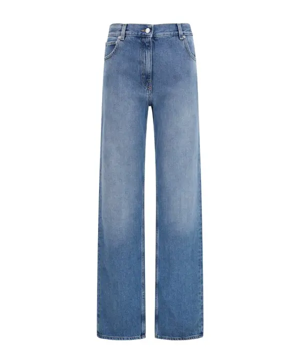 Calvin Klein Faded Straight-leg Jeans