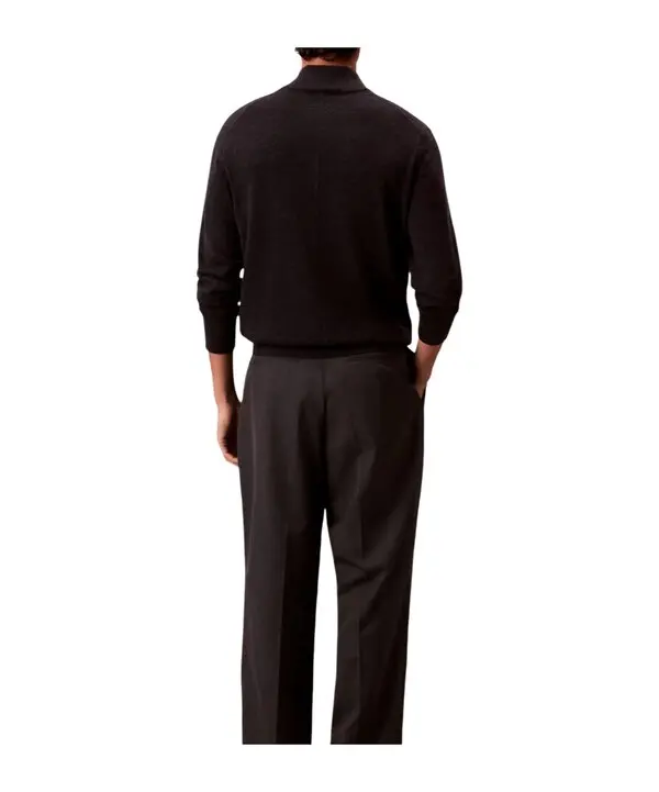Calvin Klein Merino Wool Quarter Zip Jumper