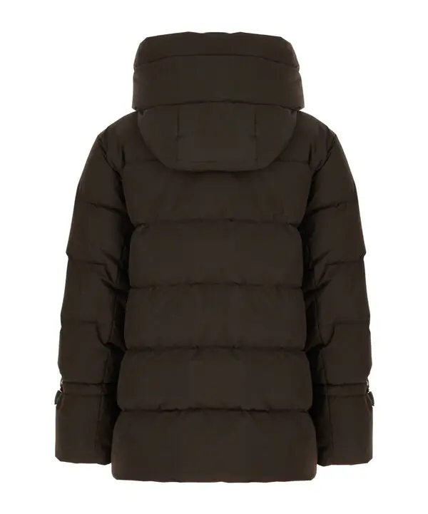 MOORER Gadia-stp Quilted Hooded Jacket