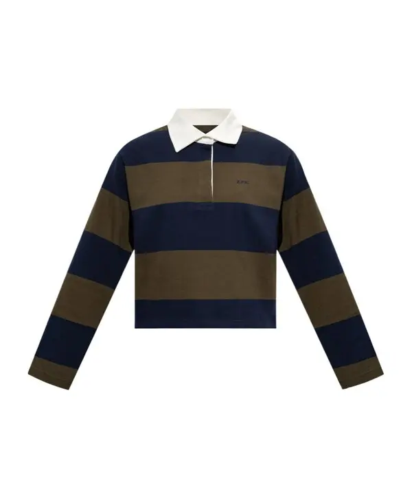 A.p.c. Long-sleeved Striped Sweatshirt