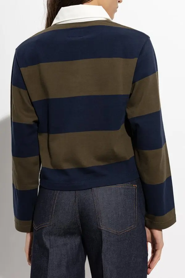 A.p.c. Long-sleeved Striped Sweatshirt