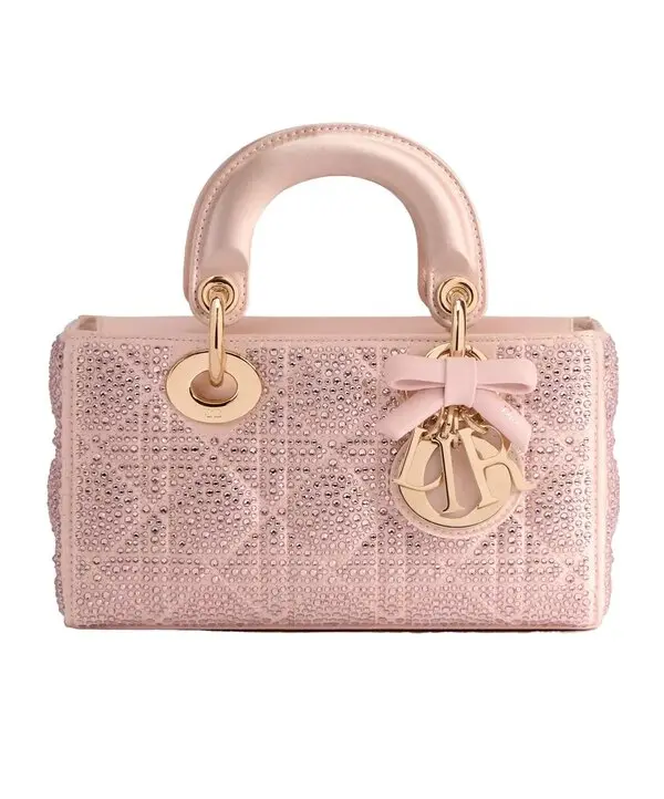 Dior Mini Lady D-joy Bag - Light Pink