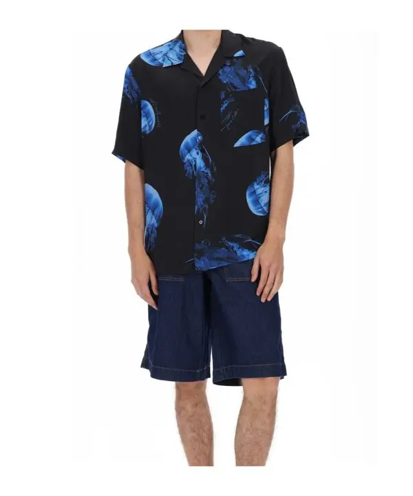 Versace Jellyfish Print Shirt