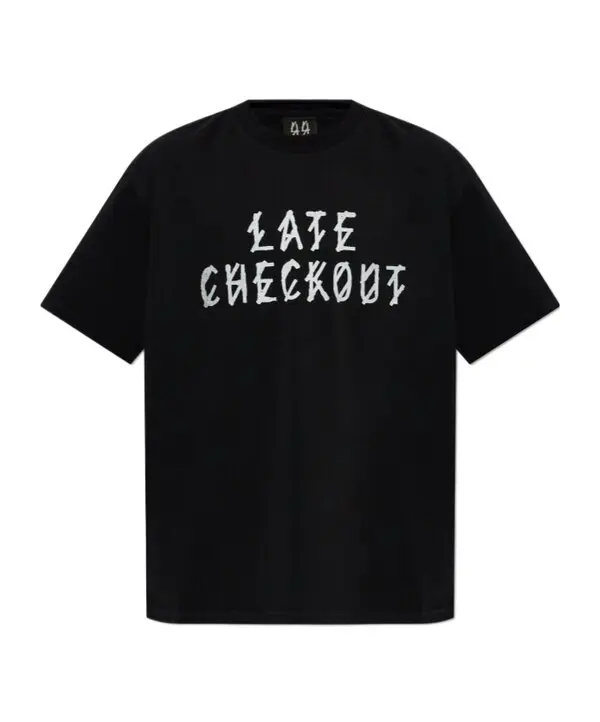 44 LABEL GROUP Late Checkout Graphic T-shirt