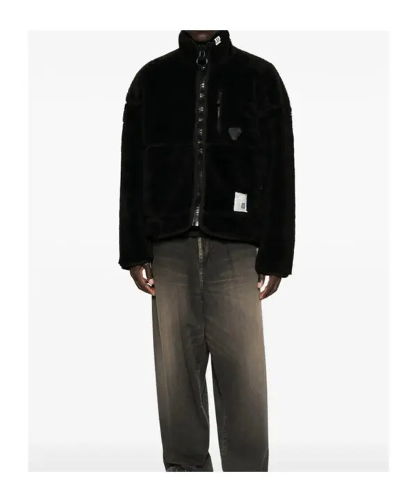 Mihara Yasuhiro Fleece Zip-up Jacket