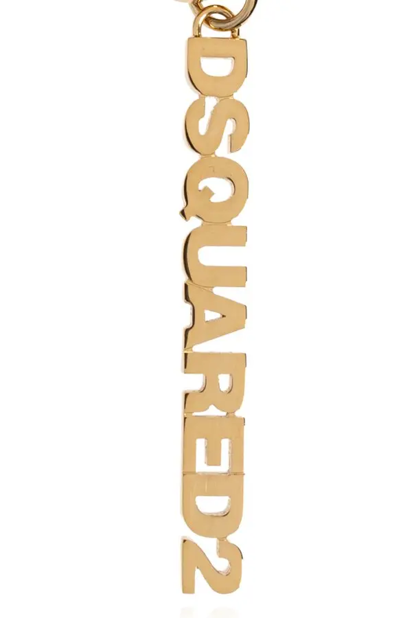 Dsquared2 Logo Charm Keychain