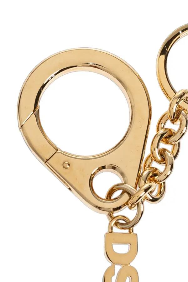Dsquared2 Logo Charm Keychain
