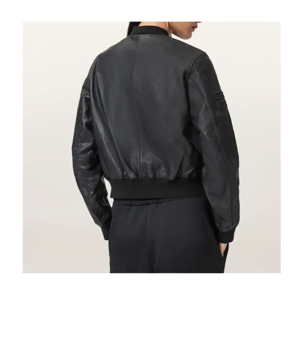 ALLSAINTS Williams X Orten Long-sleeved Leather Jacket