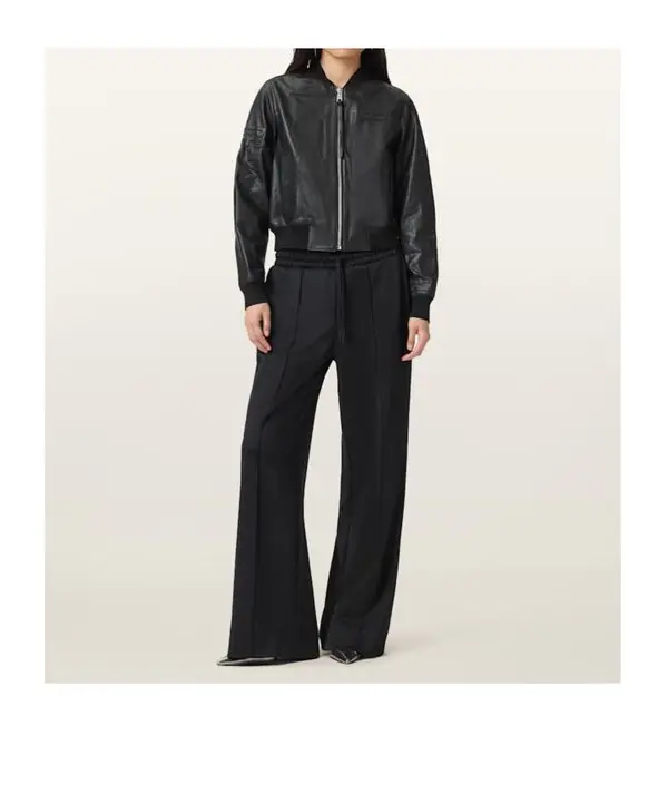 ALLSAINTS Williams X Orten Long-sleeved Leather Jacket