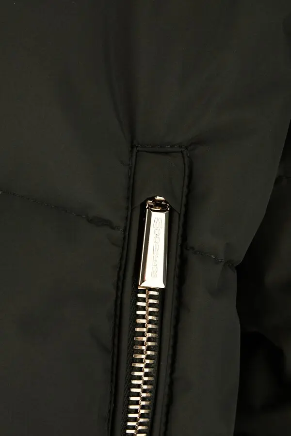 MOORER Quilted Hooded Jacket