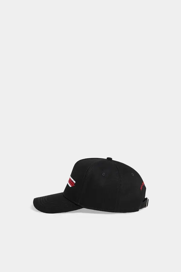 Dsquared2 Logo-embroidered Distressed Baseball Cap
