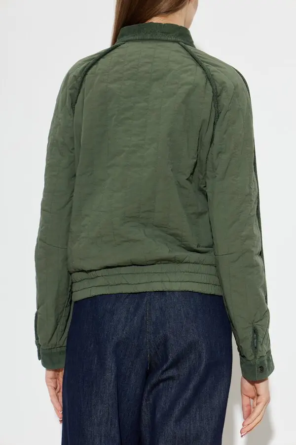 Dries Van Noten Long-sleeved Button Jacket