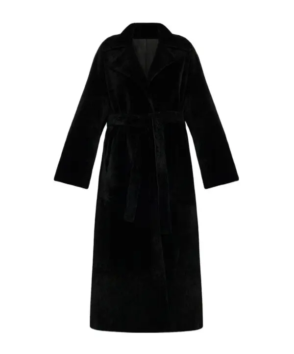 ARMA Belted Shearling Coat