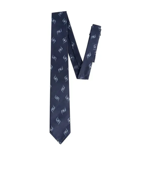 Dsquared2 Geometric-print Tie - Navy Blue
