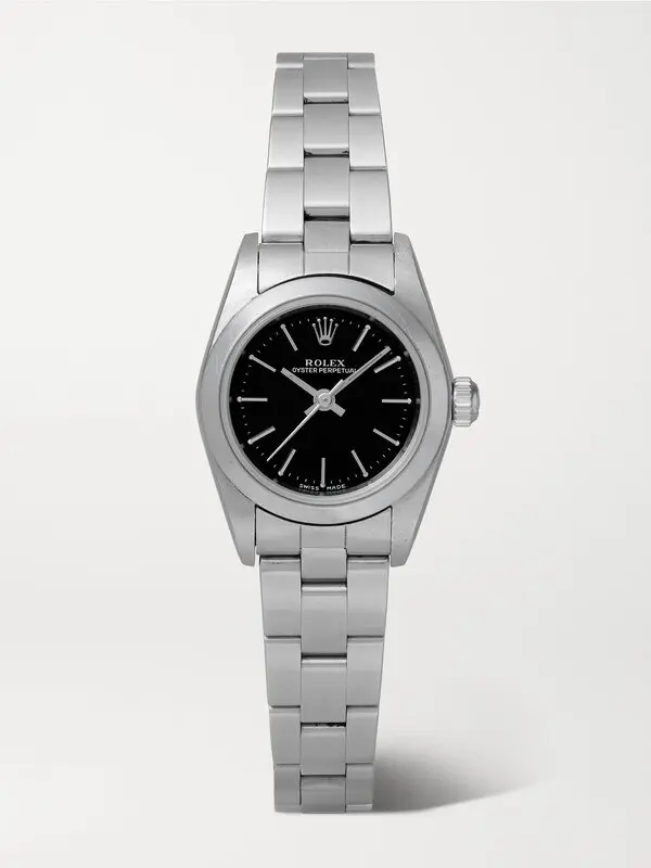 WIND VINTAGE Rolex Oyster Perpetual Automatic Stainless Steel Watch