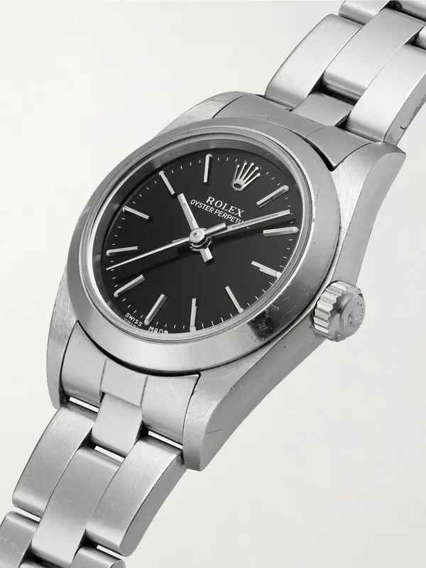 WIND VINTAGE Rolex Oyster Perpetual Automatic Stainless Steel Watch