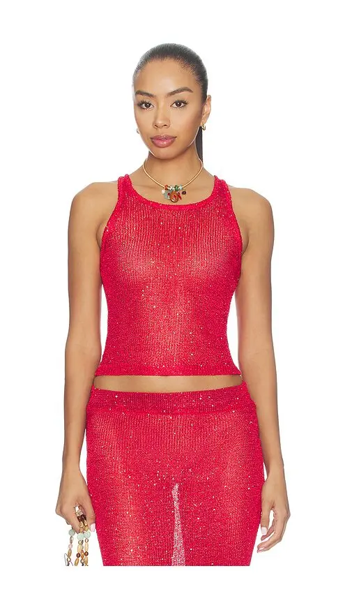 Superdown Miranda Knit Top