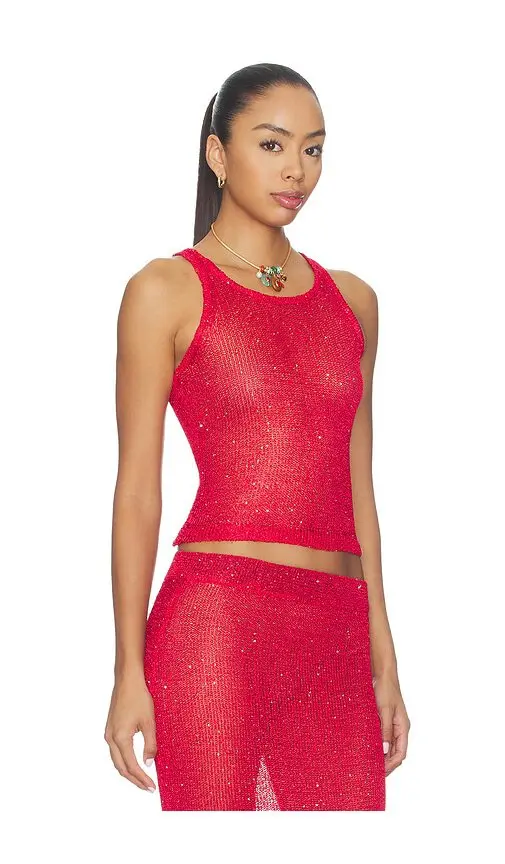 Superdown Miranda Knit Top