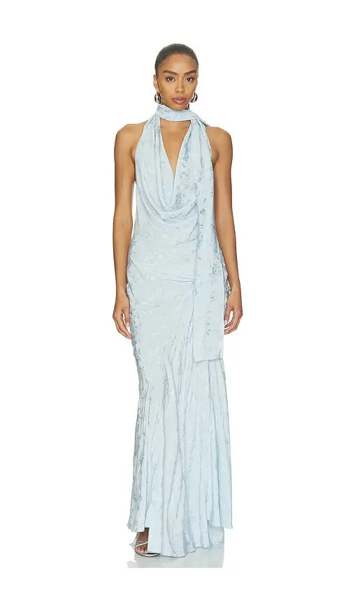 Anna October Kelly Halter Maxi Dress