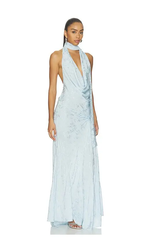 Anna October Kelly Halter Maxi Dress