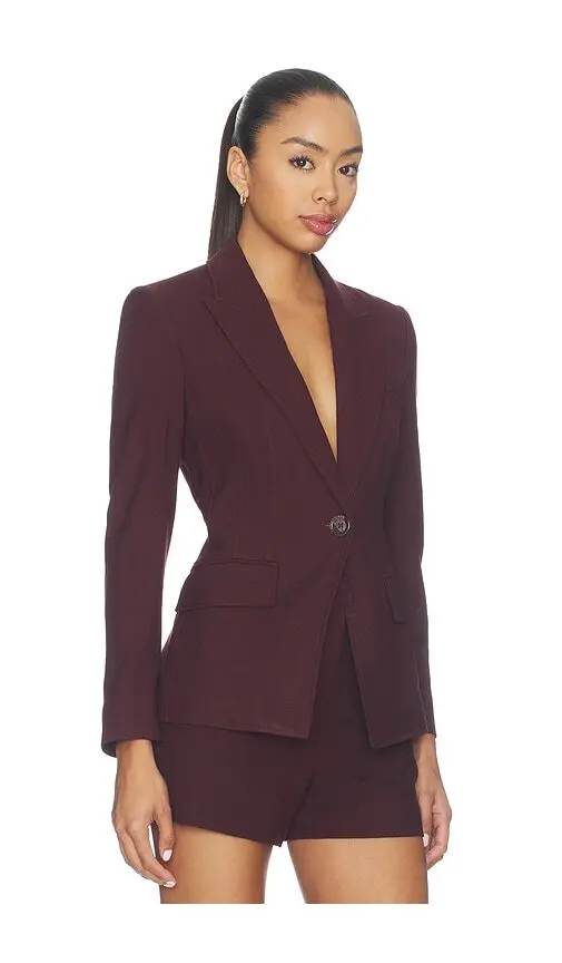 Veronica Beard Isaac Dickey Jacket In Peach