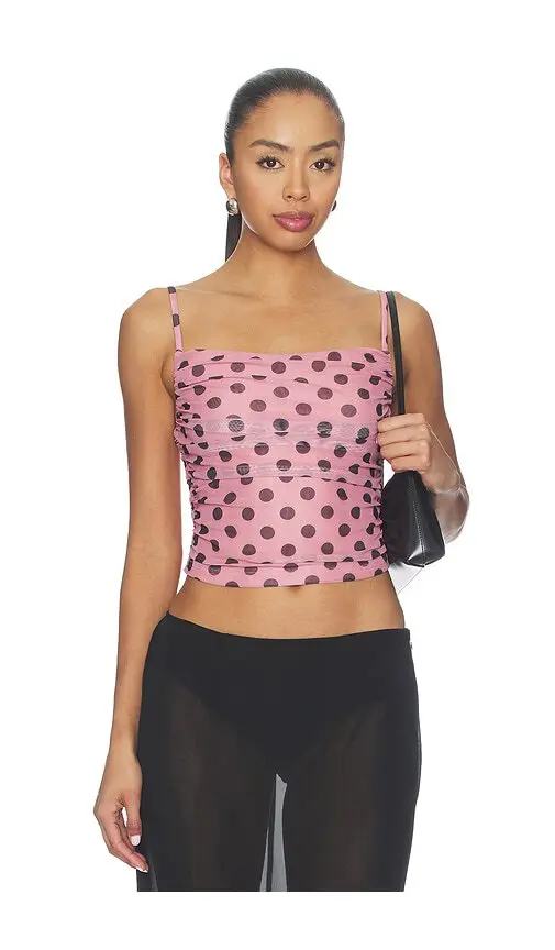 MADISON THE LABEL Polina Top - Pink
