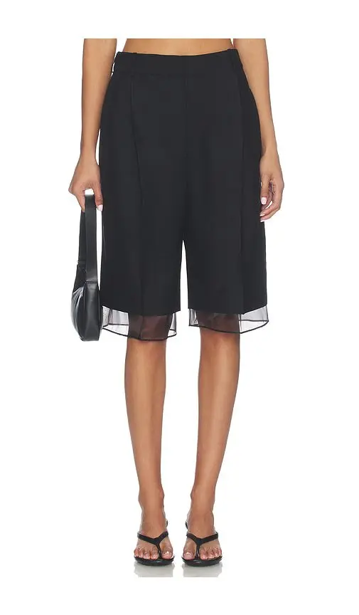 RÓHE Organza Lined Shorts