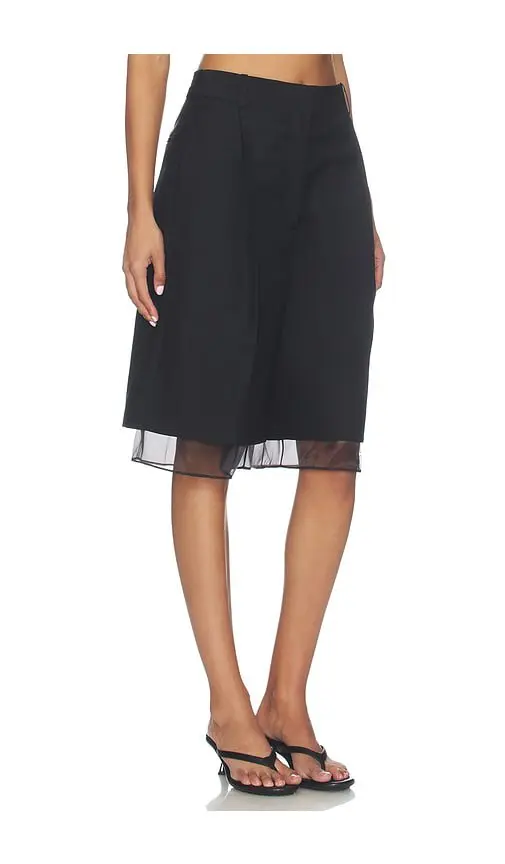RÓHE Organza Lined Shorts