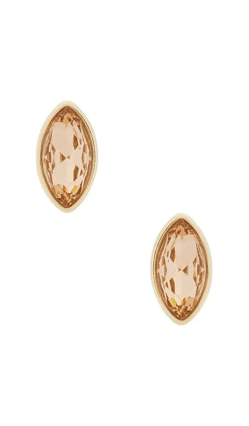 Ettika Crystal Marquise Stud Earrings