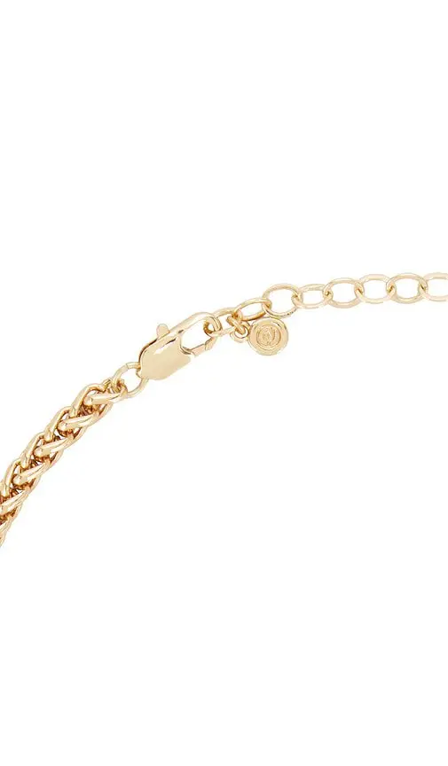 Ettika Golden Weave Necklace