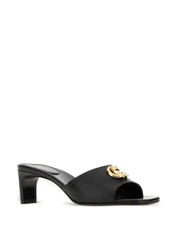 Gucci Gg Marmont Leather Mules