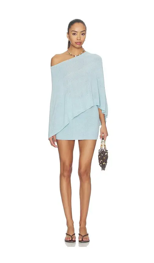 SNDYS. Misty Knit Poncho