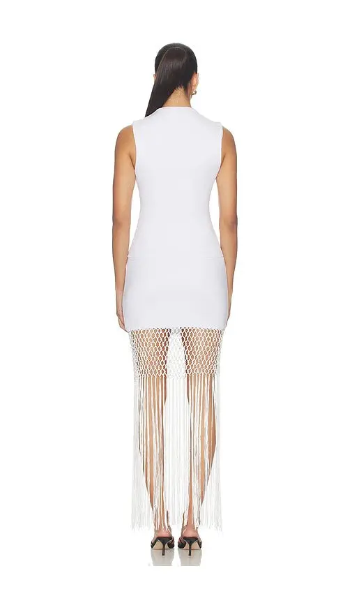 MORE TO COME Nolani Fringe Maxi Skirt Set