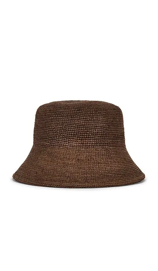 Lack Of Color The Inca Bucket Hat In Brown - Coco
