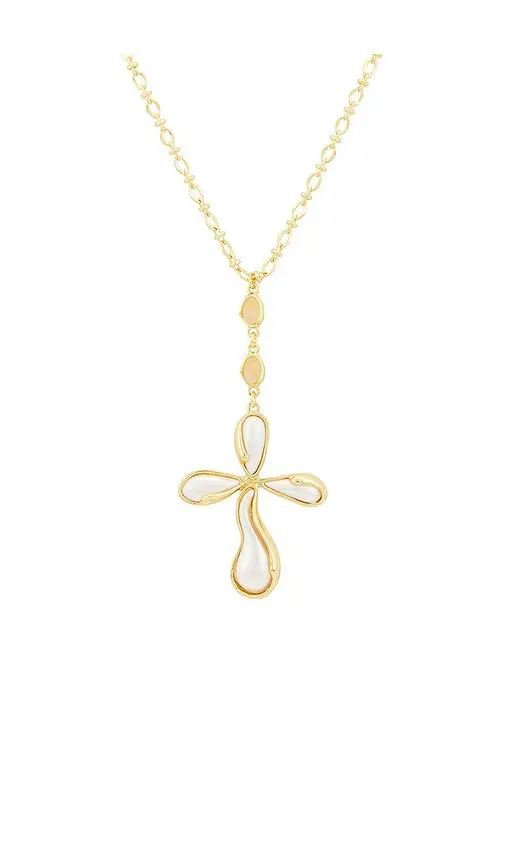 PETIT MOMENTS Amulet Necklace In Tone Brass