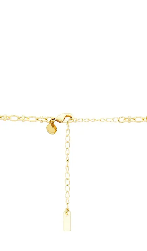 PETIT MOMENTS Amulet Necklace In Tone Brass
