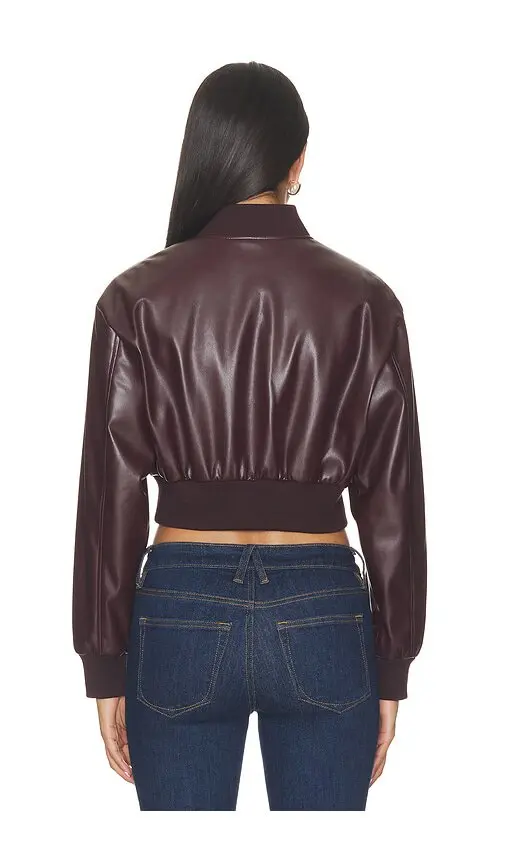 LAMARQUE Evelin Jacket In Burgundy