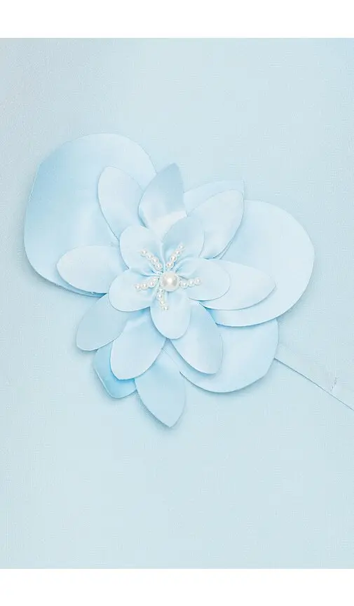 ELLIATT Reina 3d Floral Gown - Sky Blue