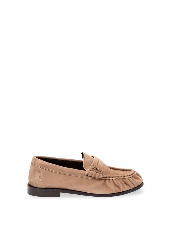 Saint Laurent Le Loafer Suede Loafers - Multicolor