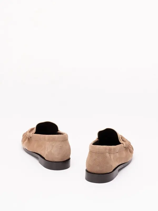 Saint Laurent Le Loafer Suede Loafers - Multicolor
