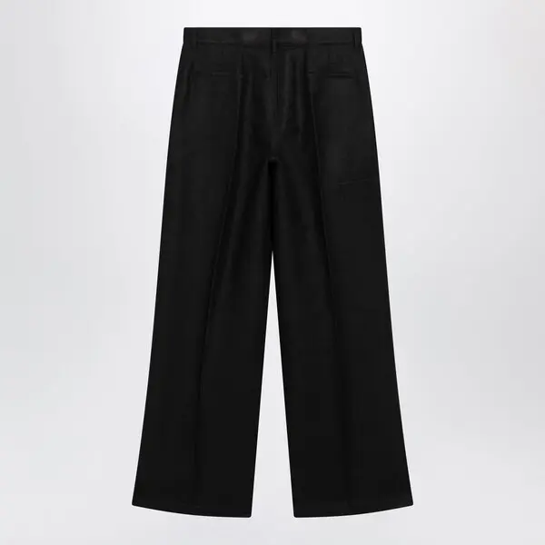 Rick Owens Ramie And Cotton Tower Trousers