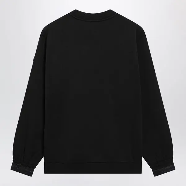 Moncler Cotton Sweatshirt With Embroidered Logo